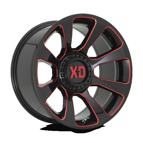 KMC XD Series XD854 REACTOR | Quattro Tires
